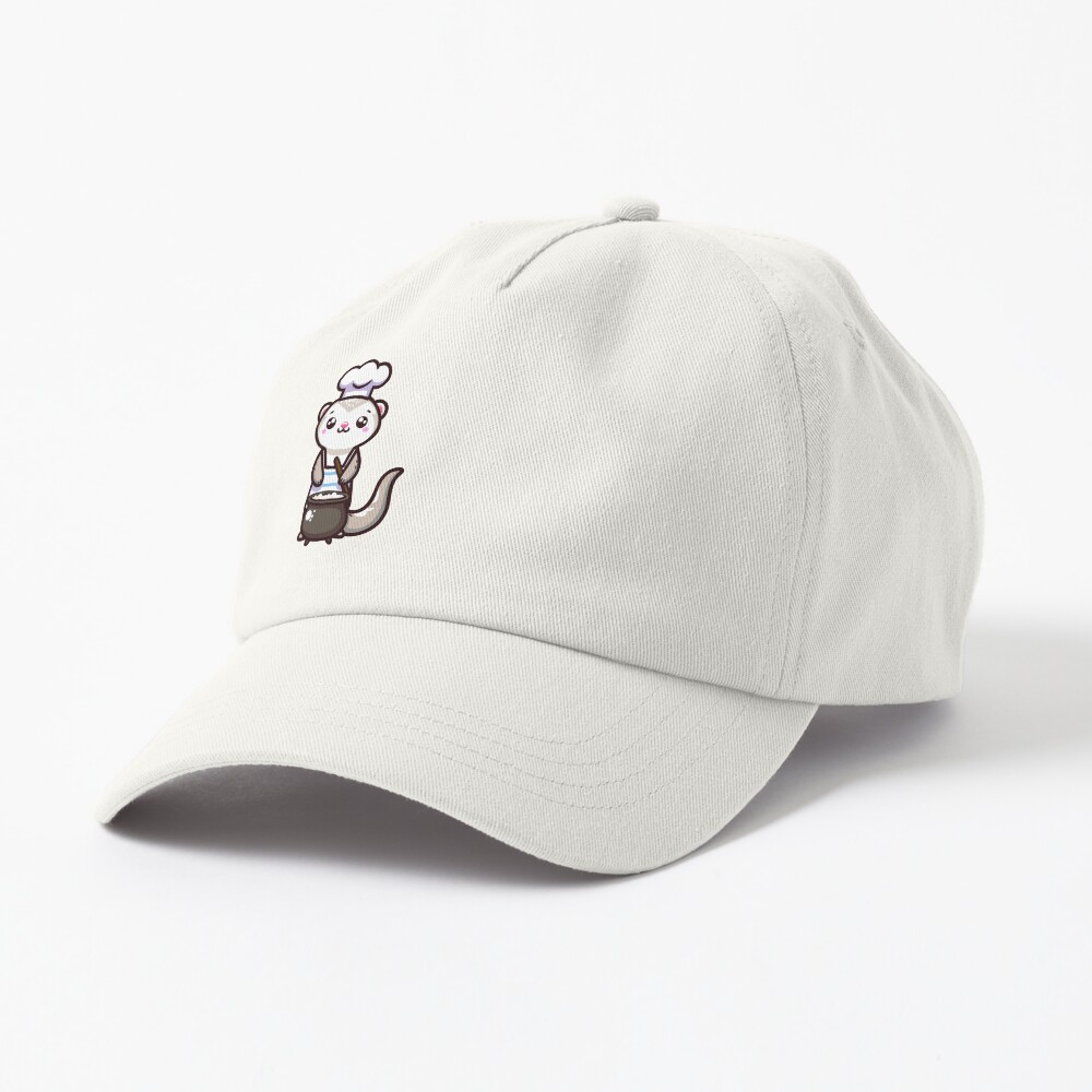 "Cute Ferret Chef" Sticker for Sale by Delidream | Redbubble