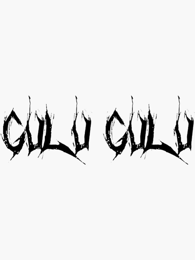 "Gulu Gulu Logo" Sticker for Sale by kanetojuusei | Redbubble