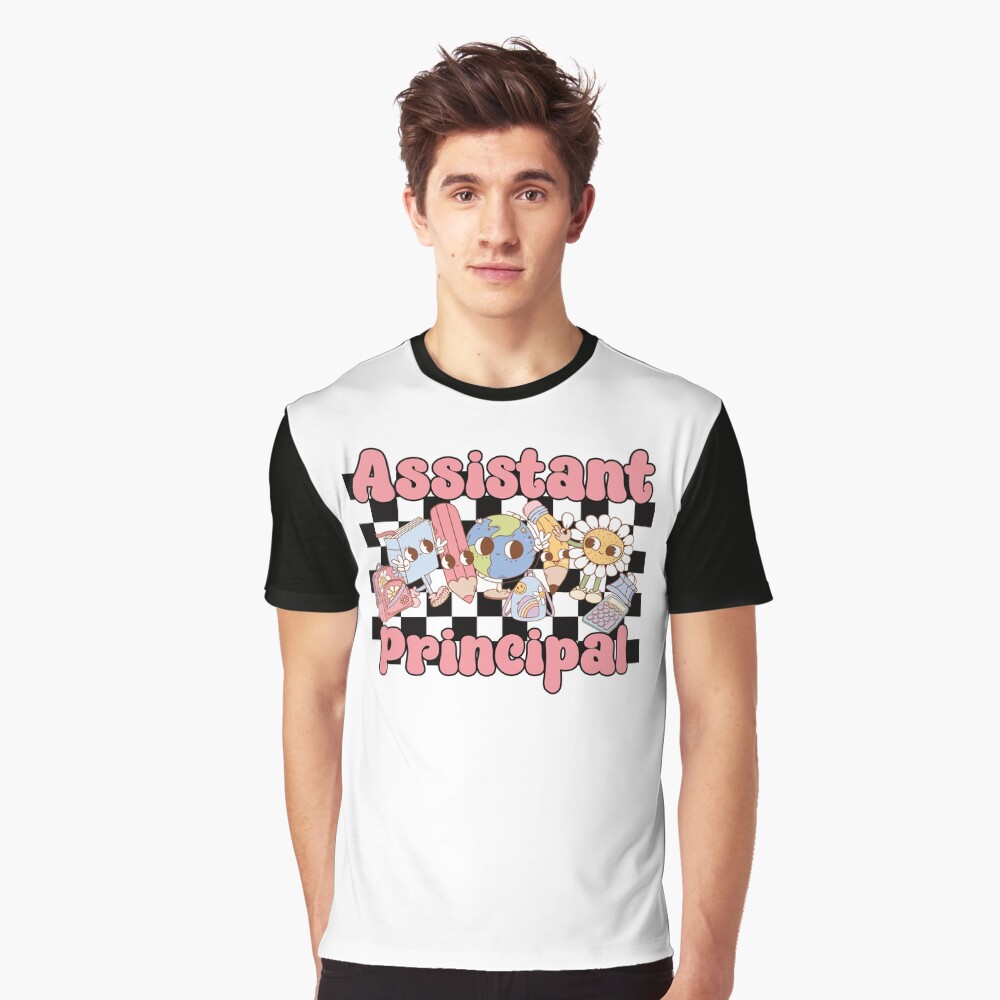 "Assistant principal - Retro school assistant principal" Sticker for ...