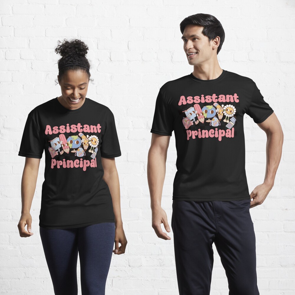 "Assistant principal - Retro school assistant principal" Sticker for ...