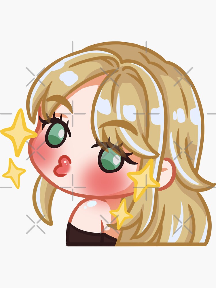 "Sabrina Carpenter Espresso Chibi" Sticker for Sale by artsbyde | Redbubble