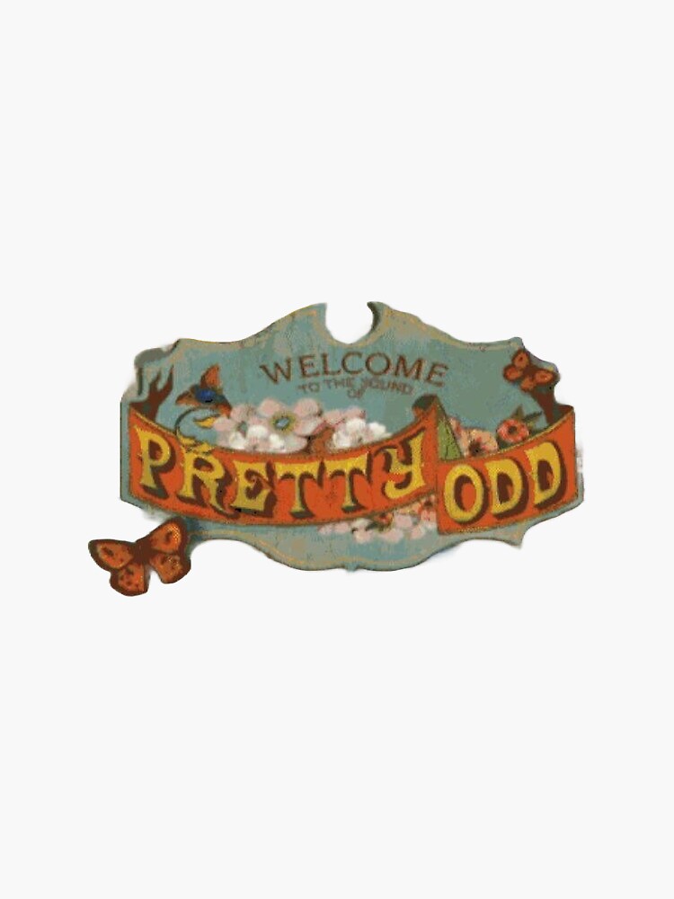 "Welcome to the sound of Pretty. Odd.| Panic! At The Disco sticker ...