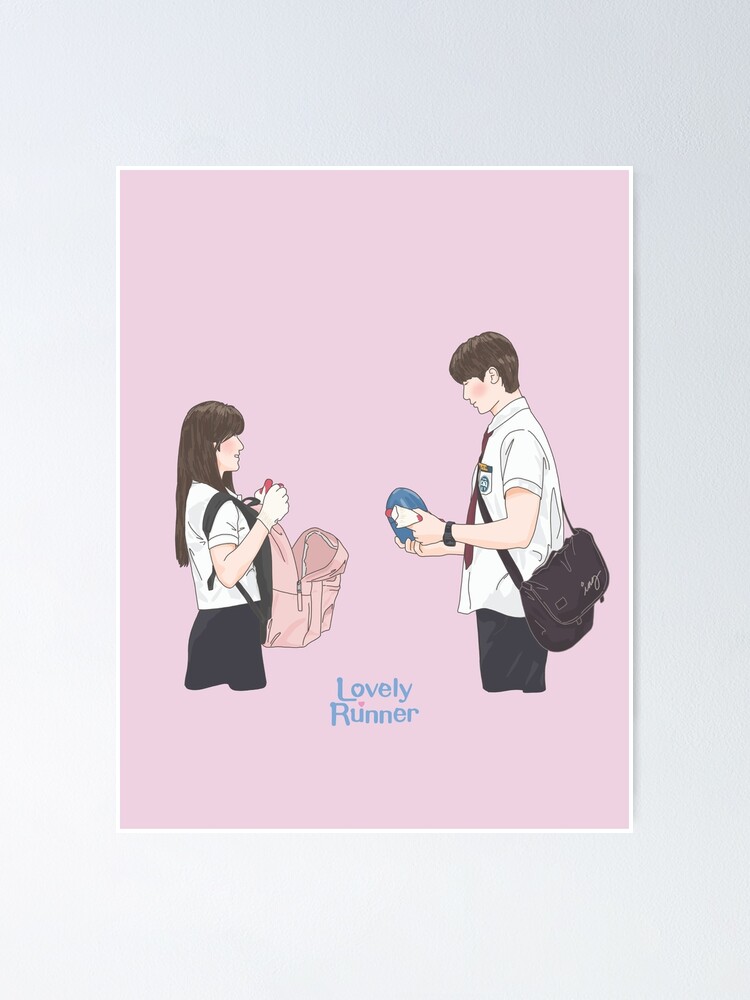 "Lovely Runner - Time Capsule - Kdrama Fan Art" Poster for Sale by ing ...