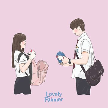 "Lovely Runner - Time Capsule - Kdrama Fan Art" Poster for Sale by ing ...