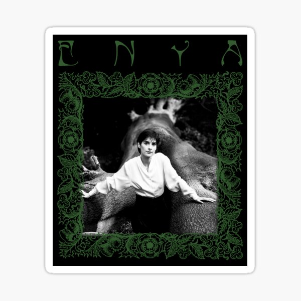 "ENYA" Sticker for Sale by cowboy-ink | Redbubble