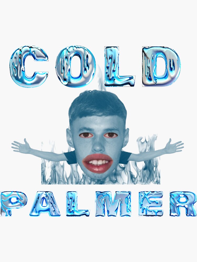 "Cold Palmer Meme Graphic | Cole Palmer" Sticker for Sale by mihir01 ...