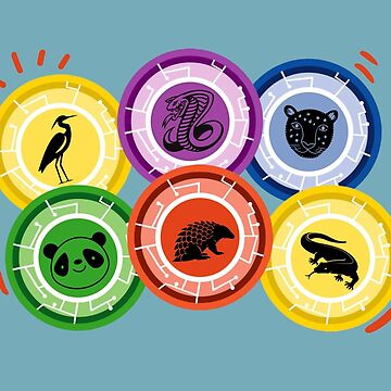 "Wild Kratts Creature Power Discs: Asia Adventure" Sticker for Sale by ...