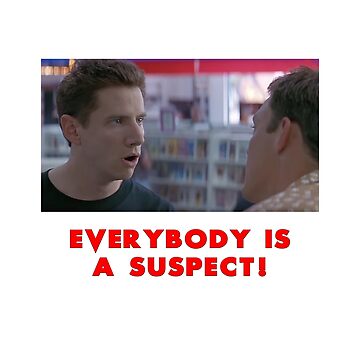 "SCREAM - Everybody is a Suspect!" Essential T-Shirt for Sale by BrandonJames96 | Redbubble
