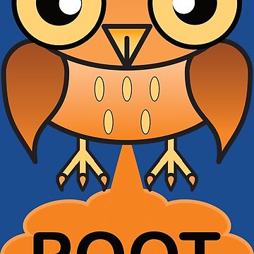 "The Farting Owl - Pootin' not Hootin'" Poster for Sale by asktheanus ...