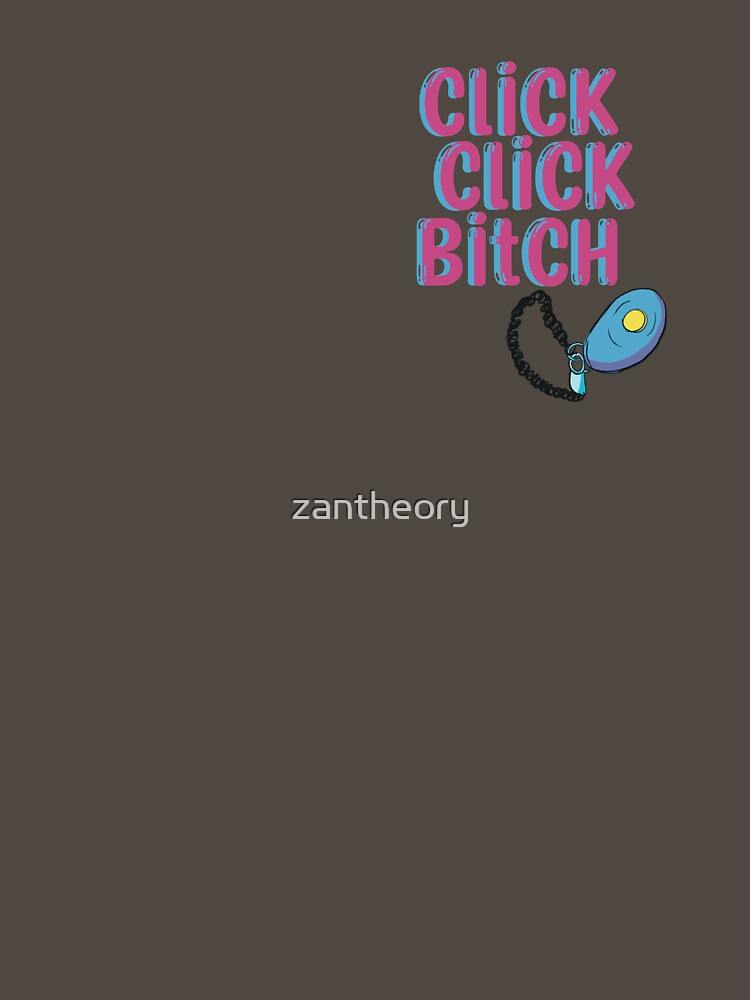 "click click! - blue version" Essential T-Shirt for Sale by zantheory ...