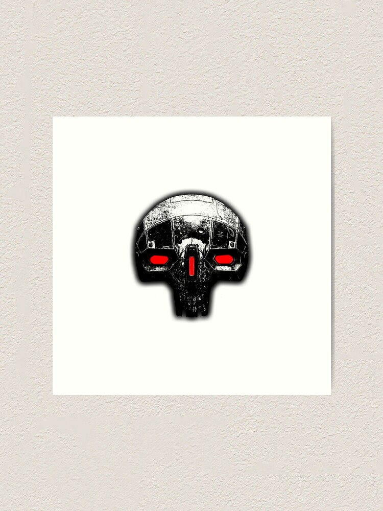 "Atlas Head - MWO/Battletech" Art Print for Sale by VK707 | Redbubble