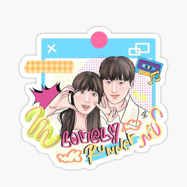 "Lovely Runner | Sunjae Sol" Sticker for Sale by KudoJunichironl ...