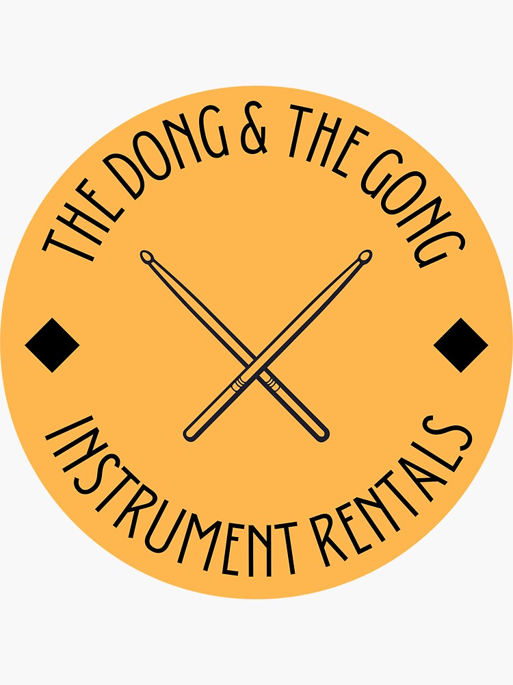 "The Dong and the Gong | Al Murray on Taskmaster UK" Sticker for Sale by Hell0Potato | Redbubble