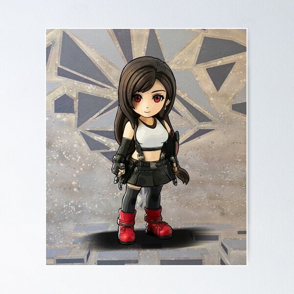 "Tifa, Final Fantasy, FF7, Fan Art, Fanatic Fantasy" Poster for Sale by ...