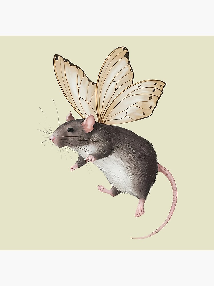 "Fairy rat living in a magic world - goblincore fairycore dark academia ...