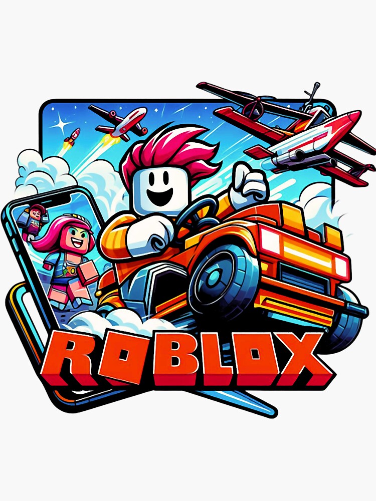 "Game roblox" Sticker for Sale by CapneGurtiallen | Redbubble