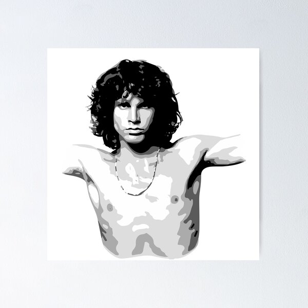 "Jim Morrison Classic" Poster for Sale by VENDRI1 | Redbubble