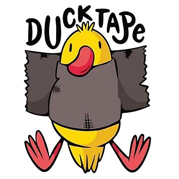 "Duck Tape Meme" Sticker for Sale by bastianmazo | Redbubble