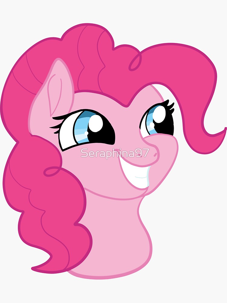 "Pinkie Pie" Sticker by Seraphina97 | Redbubble