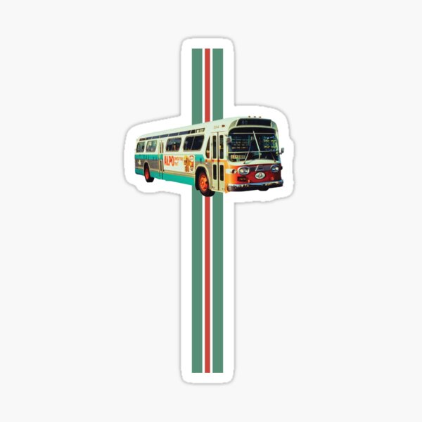 "AC TRANSIT LOGO with bus" Sticker for Sale by designdog | Redbubble