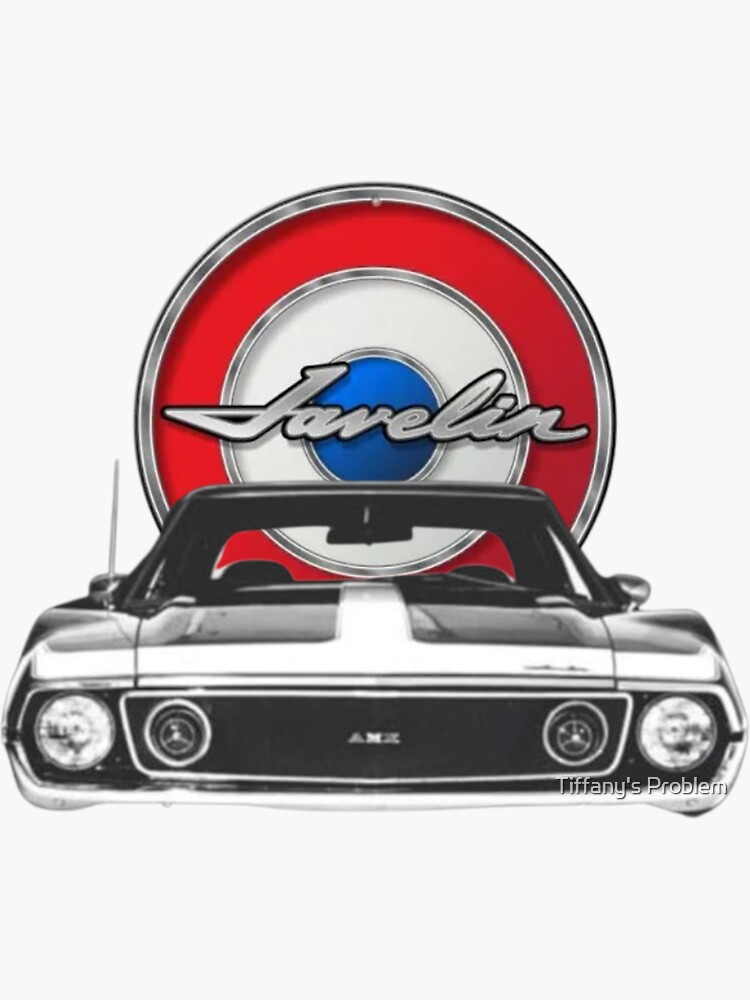 "AMC Javelin" Sticker for Sale by Tiffiebeth | Redbubble