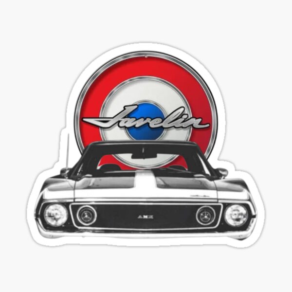 "AMC Javelin" Sticker for Sale by Tiffiebeth | Redbubble
