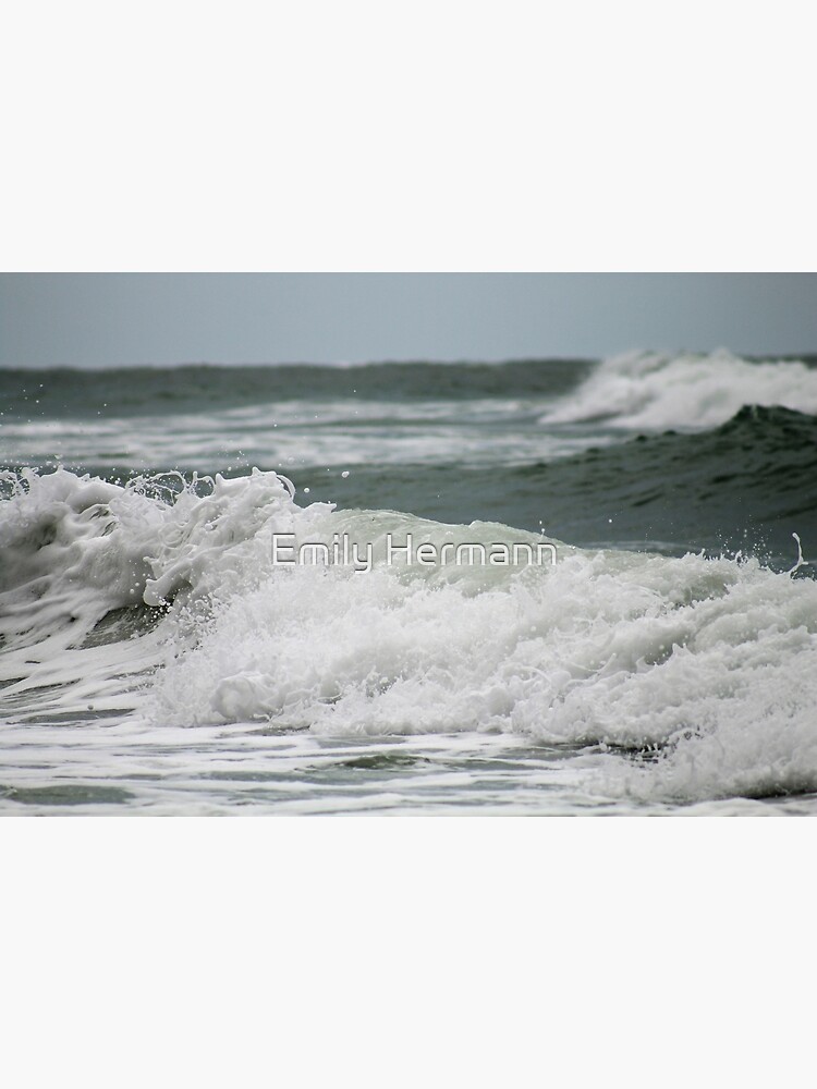 "Angry Waves" Poster for Sale by emhermann13 | Redbubble