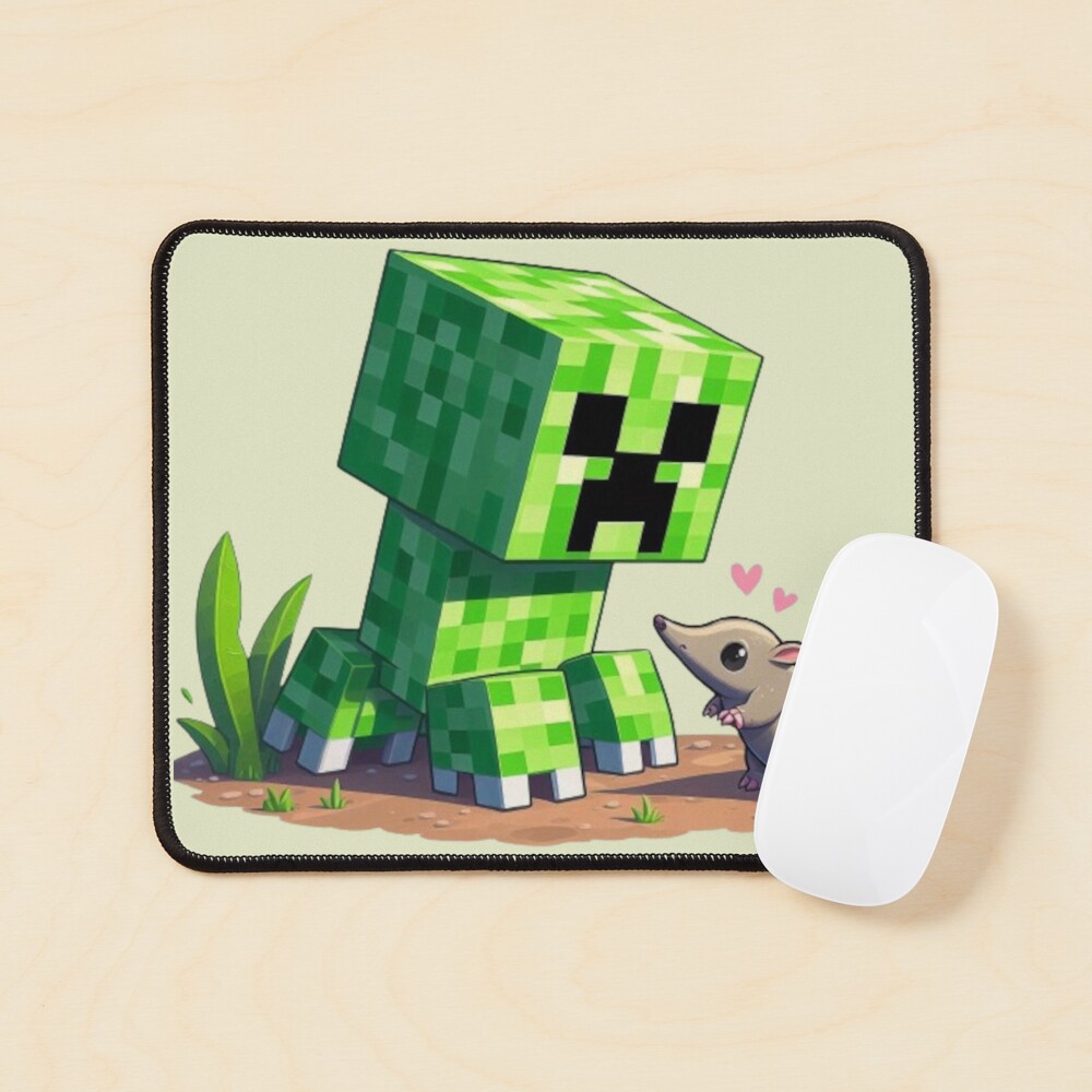 "Minecraft Creeper and Armadillo Love" Sticker for Sale by ...