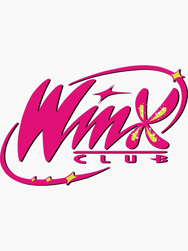 "Winx Club Logo" Sticker for Sale by Marco Bottiglieri | Redbubble