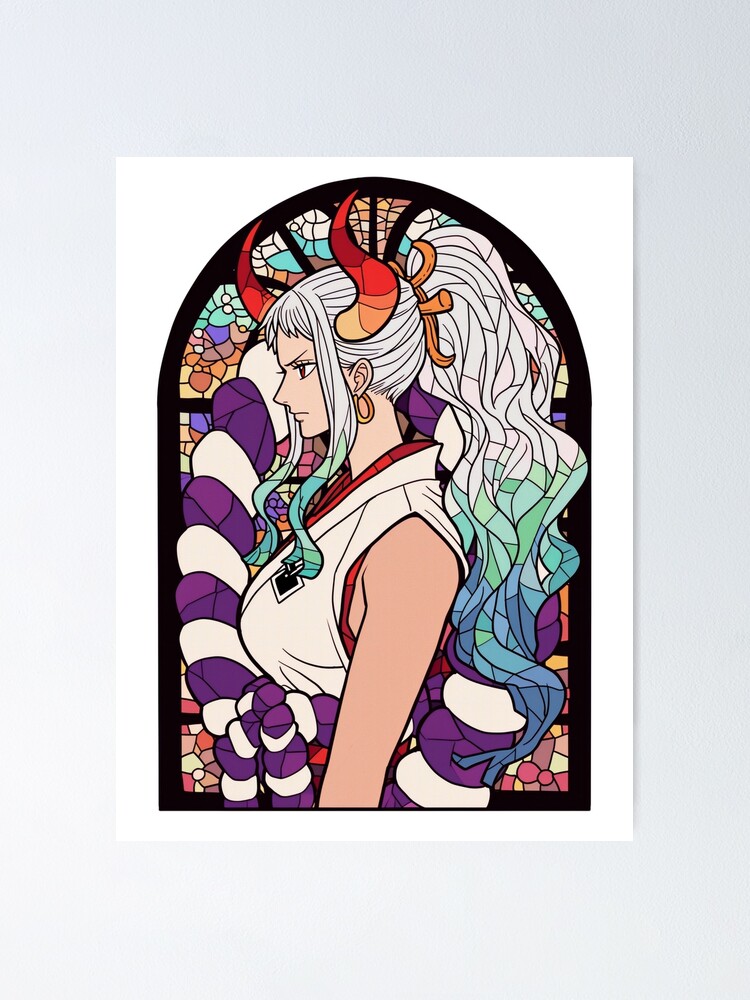 "Stained Glass Ogre Child" Poster for Sale by SchellStation | Redbubble
