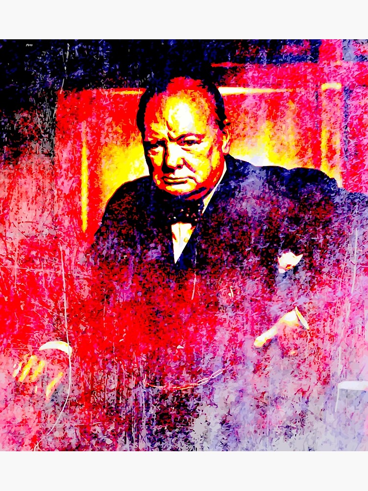 "Winston Churchill" Fotodruck von jngraphs | Redbubble