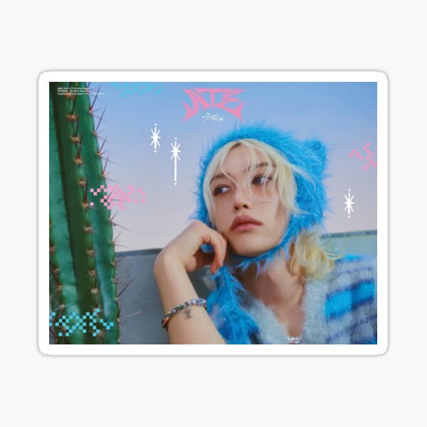 "LEE FELIX (Stray Kids - Album ATE POSTER)" Sticker for Sale by wini ...