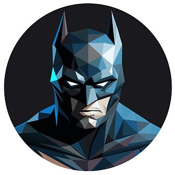 "Batman Polygonal" Poster by JIMTOPMOY | Redbubble