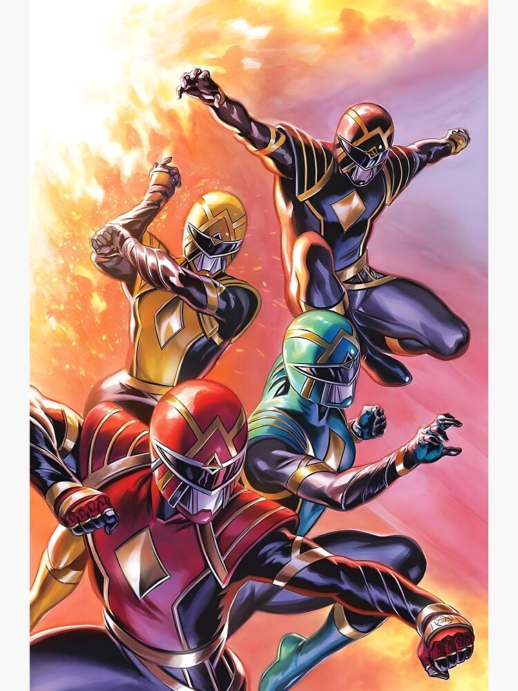 "Power Rangers - All Characters" Poster for Sale by KevinArtistQ1 ...