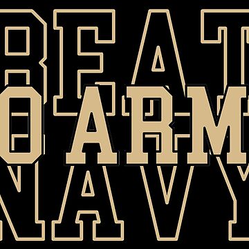 "Go Army Beat Navy" Sticker for Sale by BR-ARMY | Redbubble