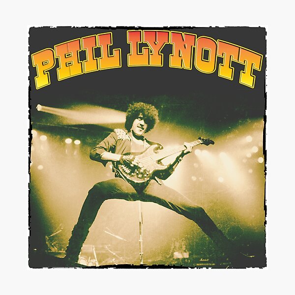 Phil Lynott Wall Art | Redbubble