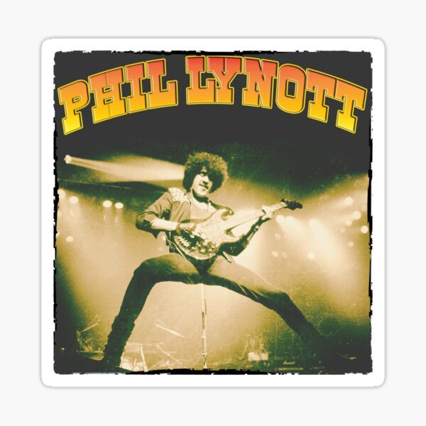 Phil Lynott Stickers | Redbubble