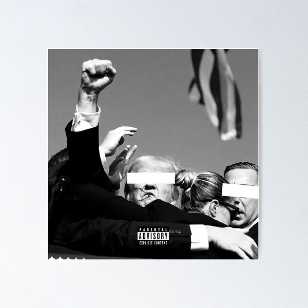 "Donald Trump Album Cover " Poster for Sale by LEGITTSHIRTSHOP | Redbubble