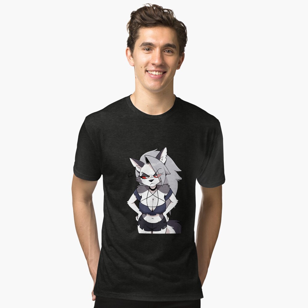 "Ticked-Off Loona" Sticker for Sale by DrawsWhenHungry | Redbubble