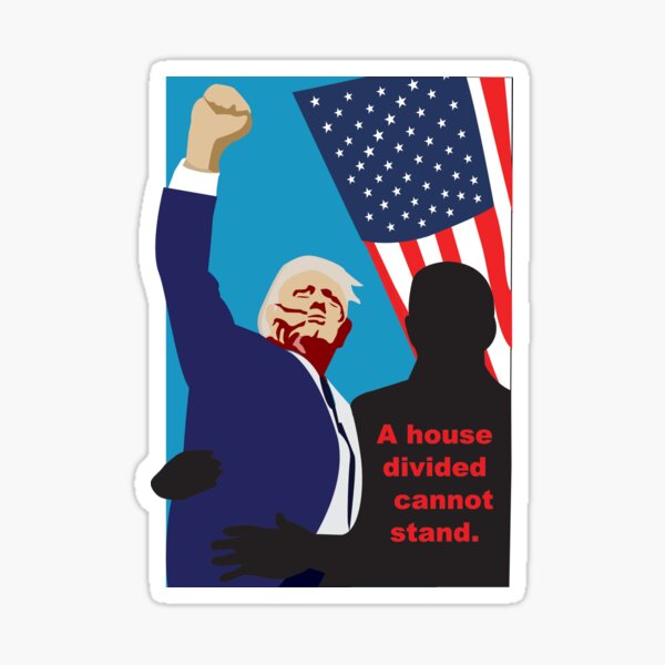 "Trump assassination attempt. More tolerance, less division." Sticker ...