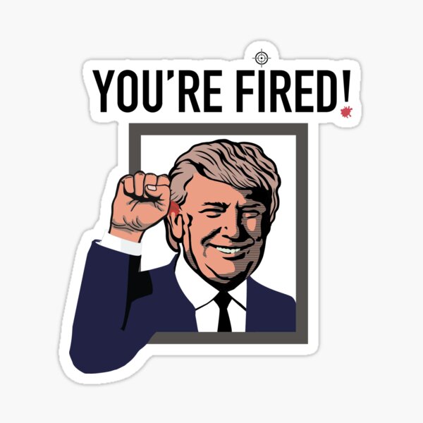 "Trump Assassination Attempt" Sticker for Sale by maxpendl | Redbubble