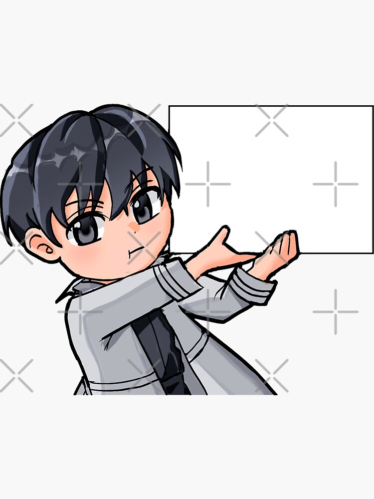 "Kim Dokja Omniscient Reader's Viewpoint cute chibi sticker " Sticker ...