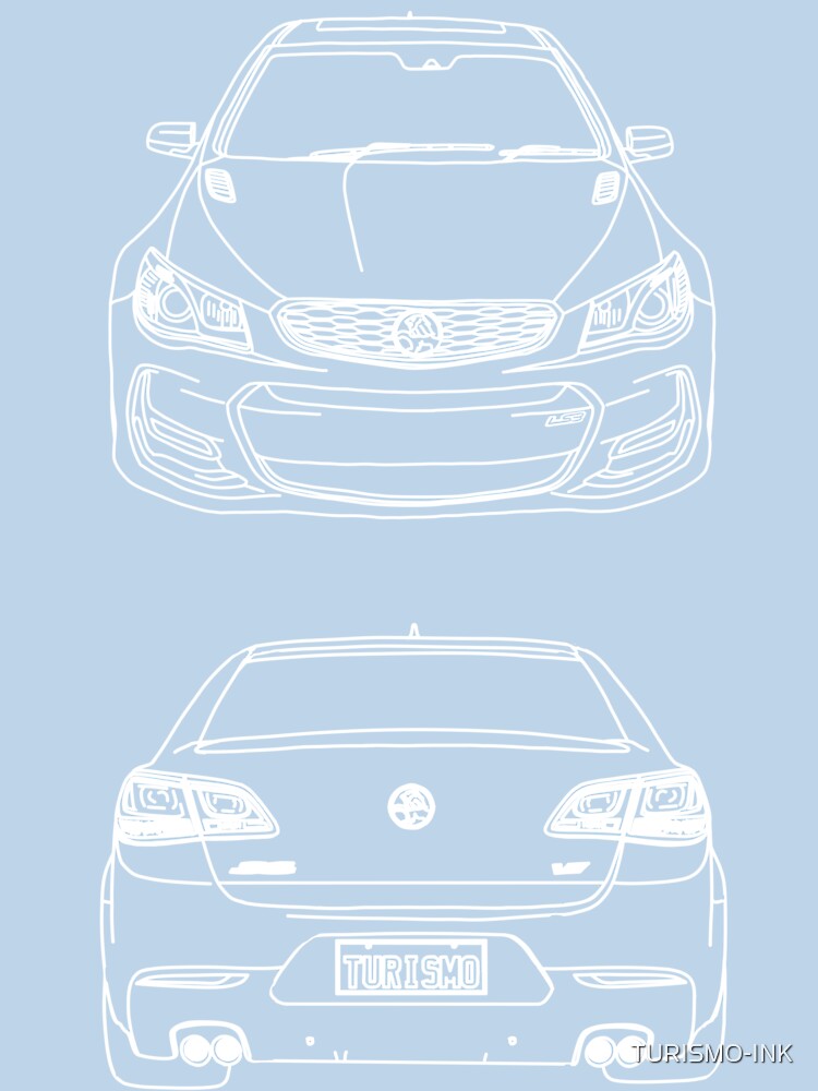 "Holden Outline" Classic T-Shirt for Sale by TURISMO-INK | Redbubble