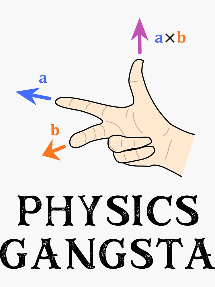 "Funny Physics Distressed Physics Gangsta Men Women Boy Girl design ...