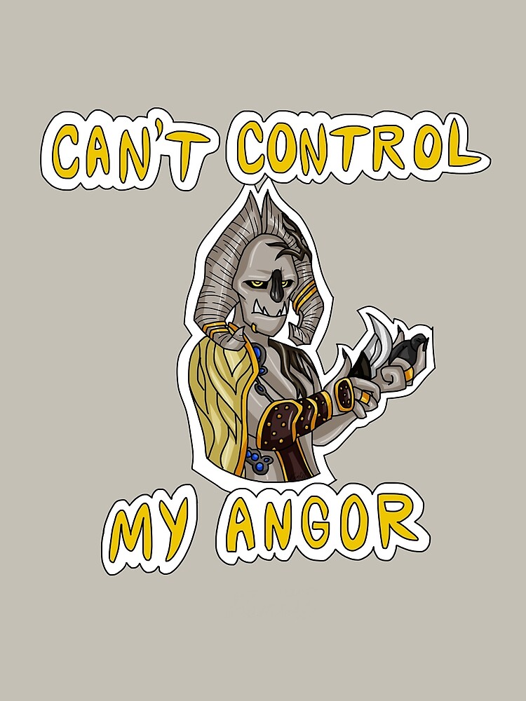 "Can't Control My Angor - Trollhunters Angor Rot" Art Print for Sale by ...