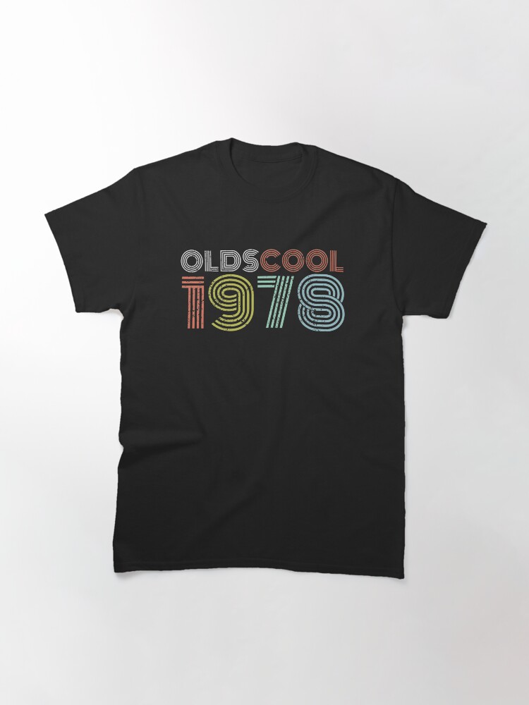 Oldscool 1978 Tshirt Vintage 1978 T Shirts For Women Men T Shirt By