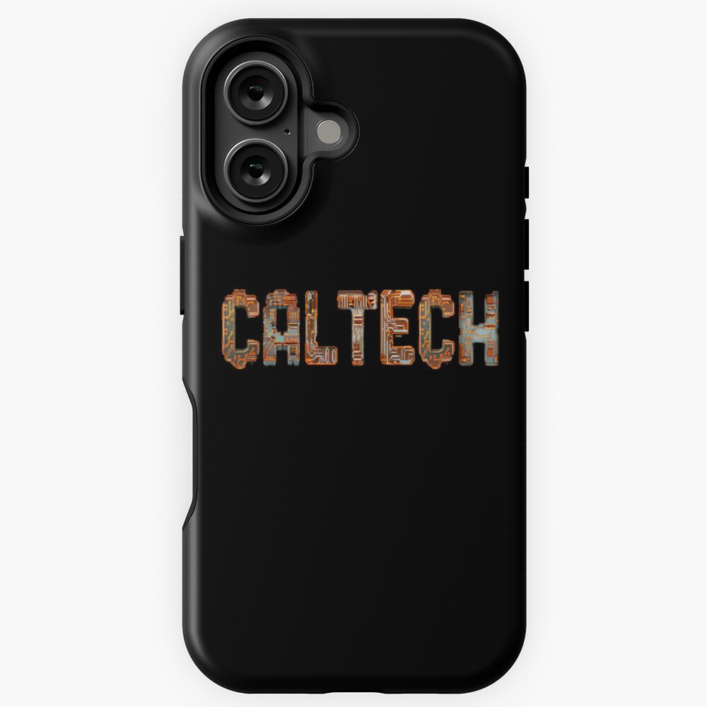 "CALTECH University Circuit Typography" Sticker for Sale by ...
