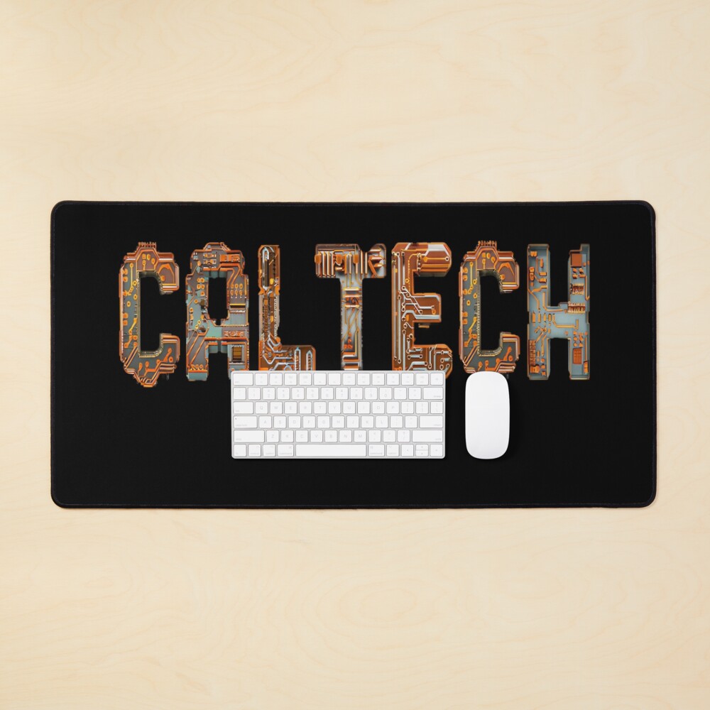 "CALTECH University Circuit Typography" Sticker for Sale by ...