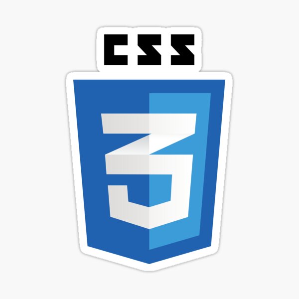 "CSS3 Official Logo Cascading Style Sheets T-Shirt" Sticker for Sale by ...