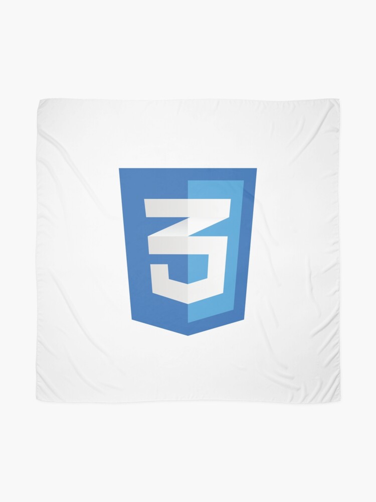 "Weißes CSS3 Text-Wort-offizielles Logo-T-Shirt" Tuch von rainwater11 ...